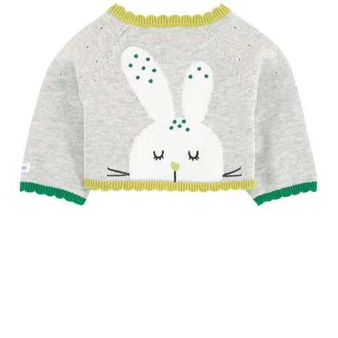 Catimini Baby Girl Cardigan With Rabbit Pattern(3m, 6m, 18m) – The ...