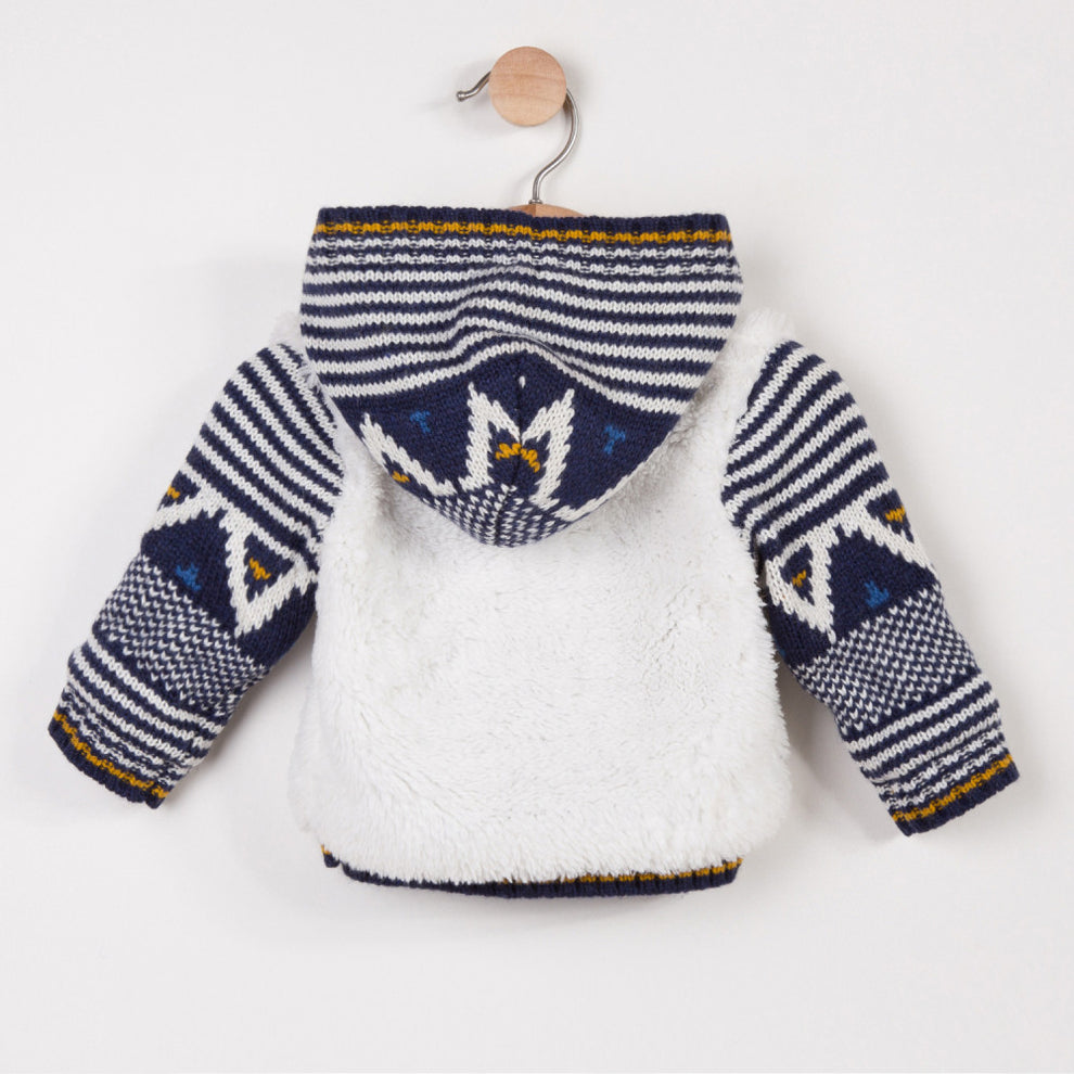 Catimini Baby Boy Jacket in Jacquard and Fur (6m) – The Girls @ Los Altos